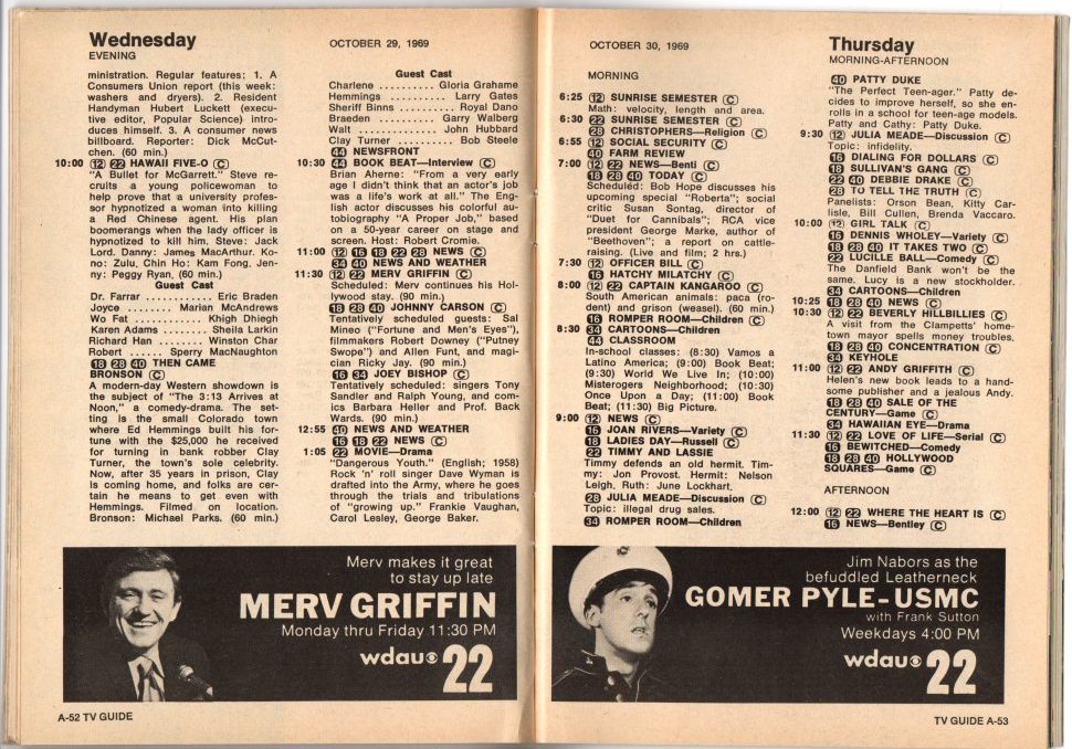 Ep. 7 TV Guide 1969